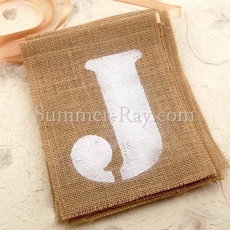hessian flag banner