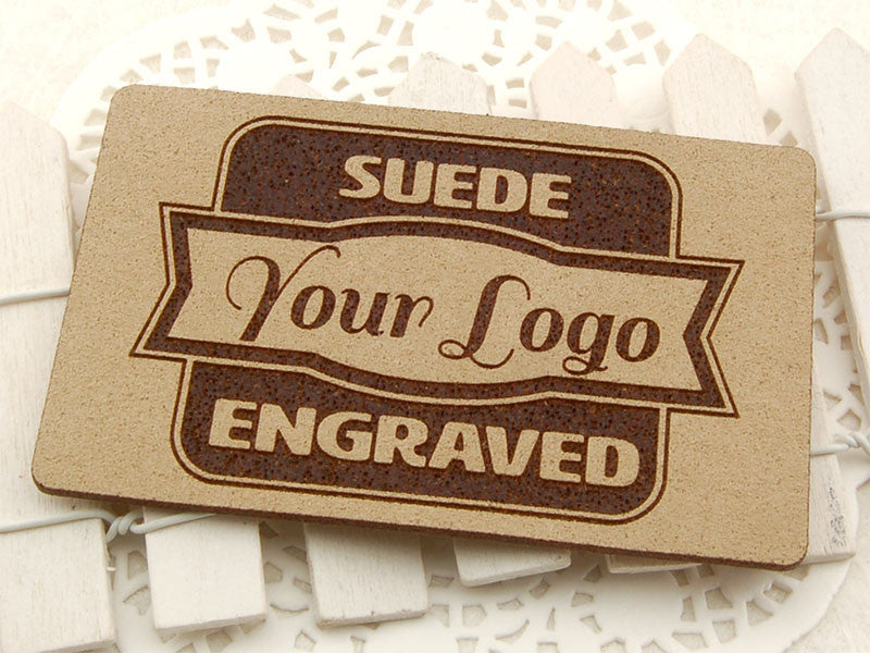 brown personalised tags