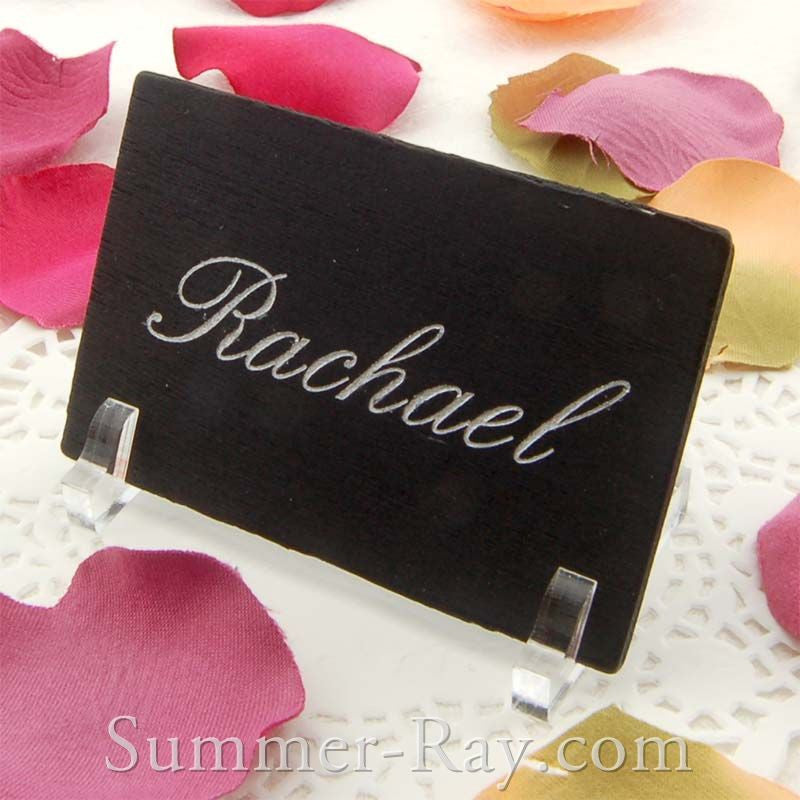 Blank Mini Blackboard Place Card/Table Number/Menu Card - 10 pieces ...