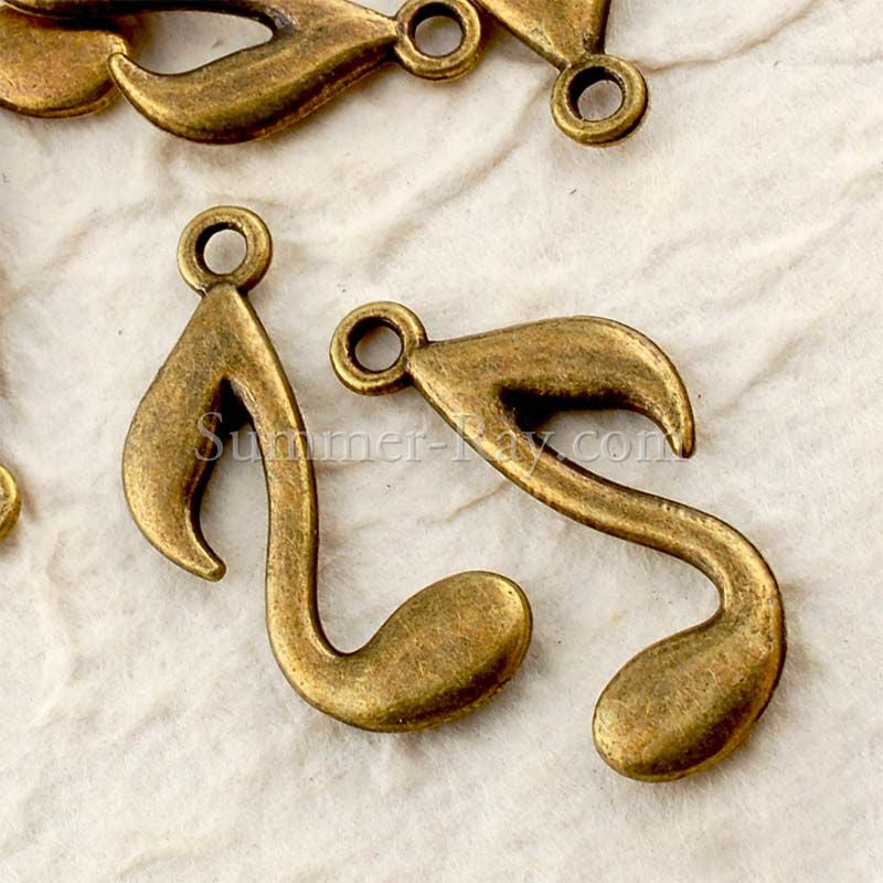 Tibetan Antique Bronze Quaver Note Charm Pendant – Summer-Ray.com