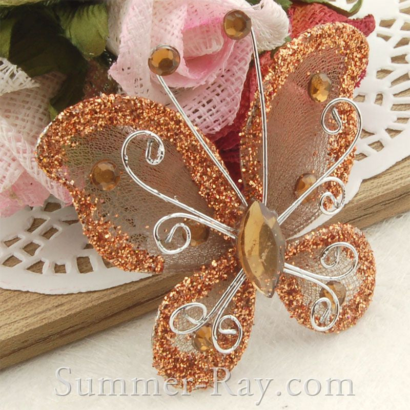 Stocking Butterflies 4.5cm - 50 pieces – Summer-Ray.com